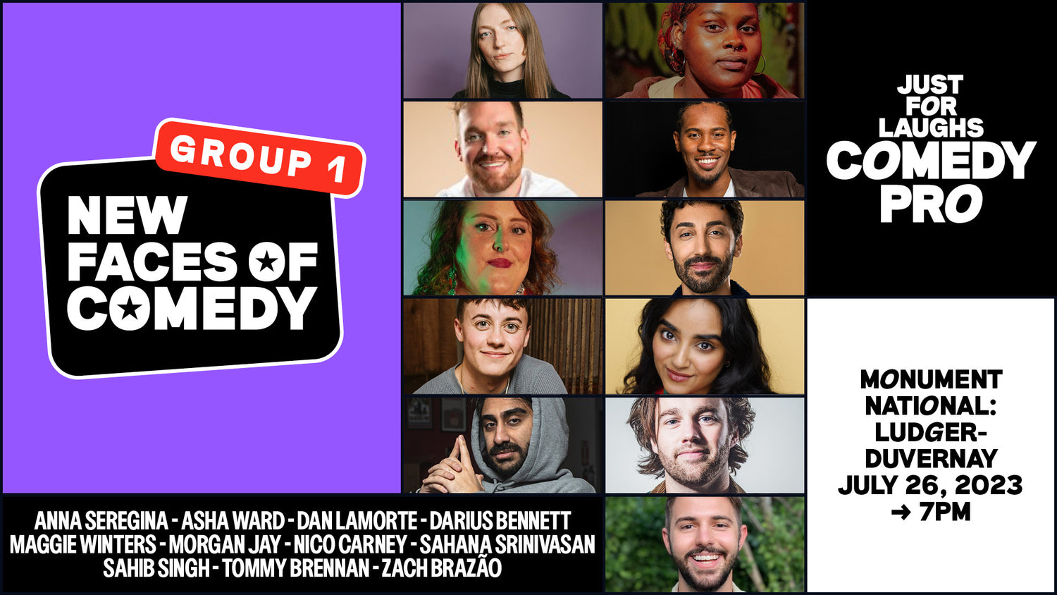 Meet the Just For Laughs' New Faces of Comedy Class of 2023 – 800 Pound ...