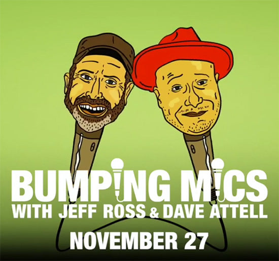 This week on TV: Dave Attell and Jeff Ross are bumping mics while Bill – 800 Pound Gorilla