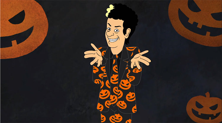 The David S. Pumpkins animated special is coming this Saturday, any qu ...
