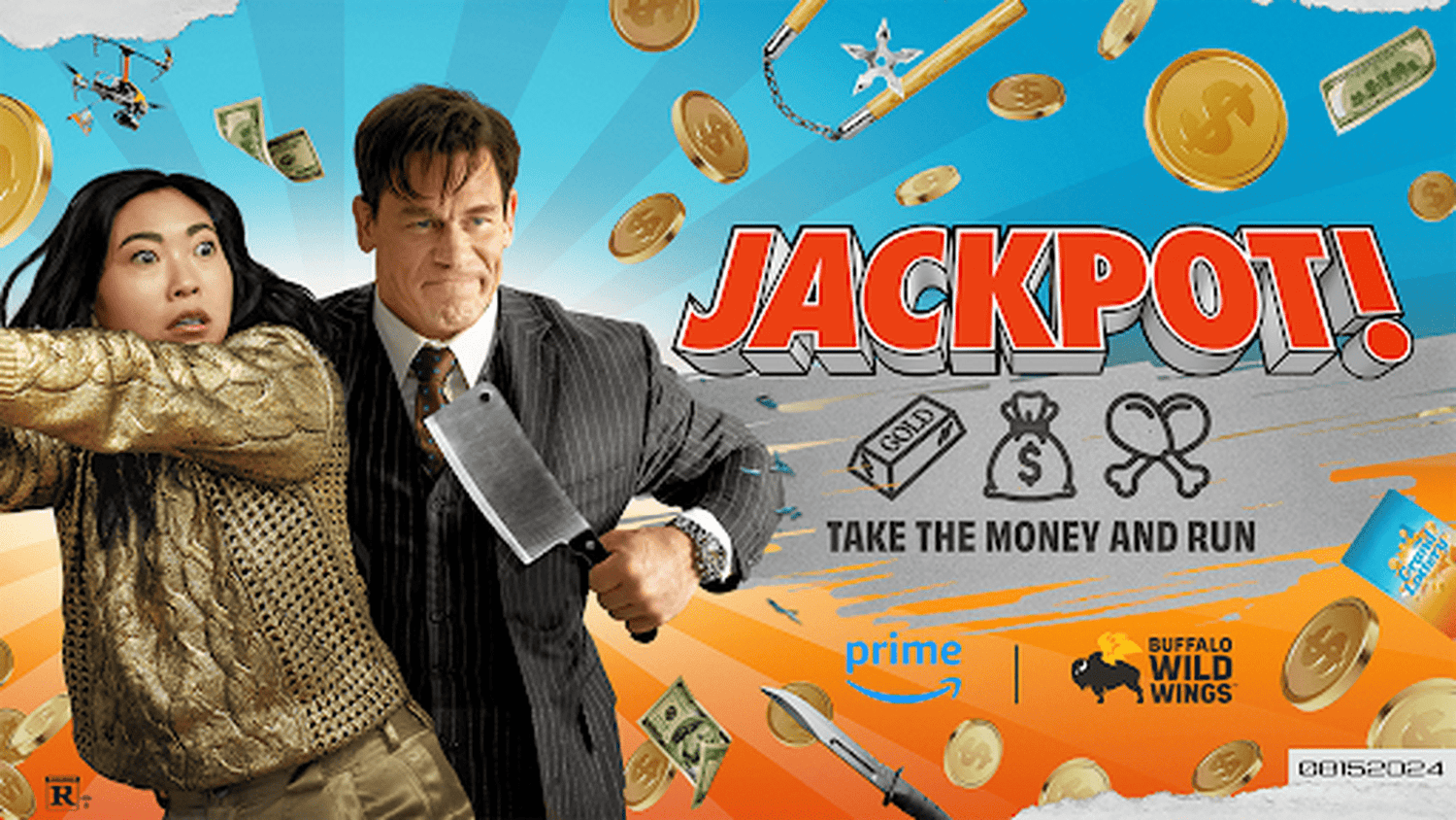 Watch John Cena and Awkwafina in the Trailer for “Jackpot!” – 800 Pound ...