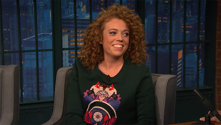 Michelle Wolf visits her old boss Seth Meyers to catch up and talk abo ...